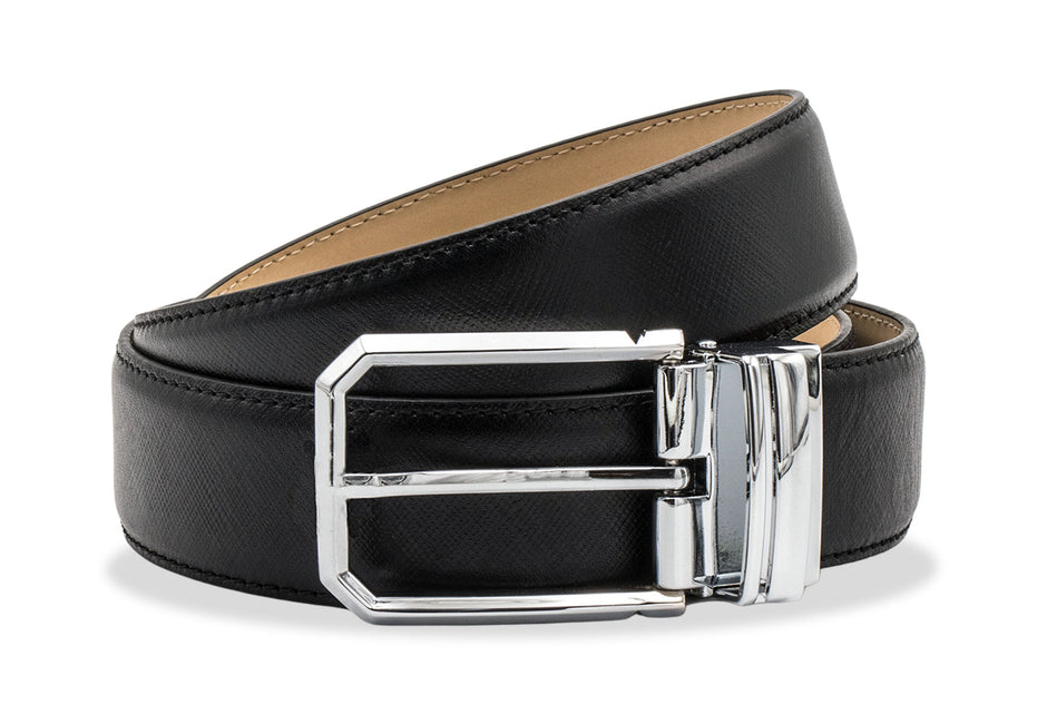 Leather Belts for Men - Arden Teal
